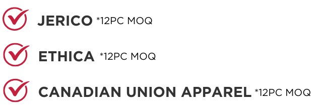 Canada's Leader in Custom Apparel | Canadian Custom Apparel